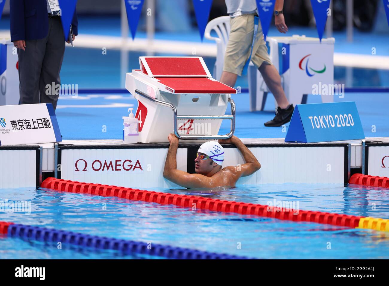 Tokyo, Japan. 25th Aug, 2021. Iyad Shalabi (ISR) Swimming : Men's 100m ...