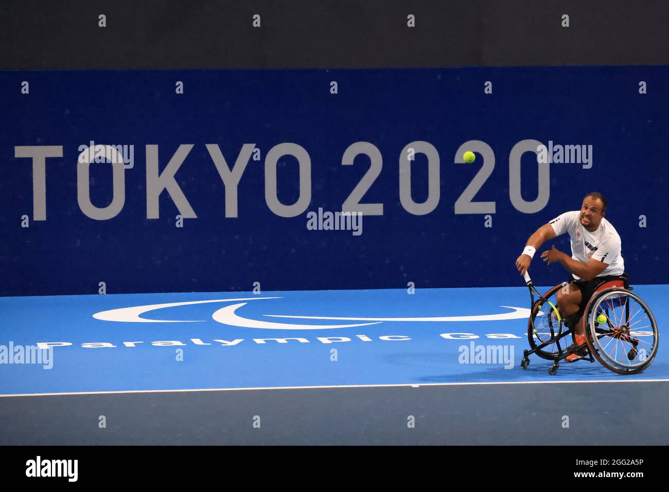 EGBERINK Tom of Netherlands competing in Men’s Singles Second Round at ...
