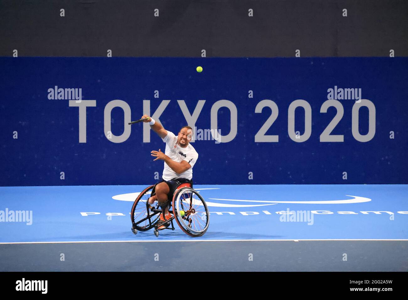 EGBERINK Tom of Netherlands competing in Men’s Singles Second Round at ...