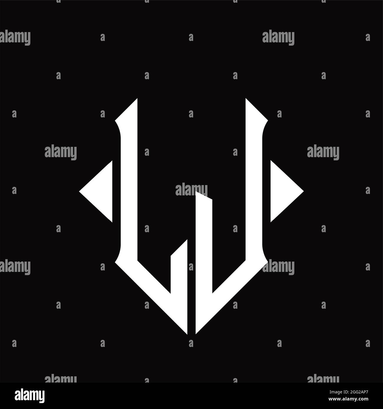 LJ Logo monogram with shield shape isolated black background design template Stock Vector Image ...