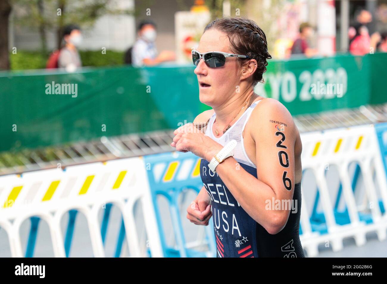 Tokyo, Japan. 28th Aug, 2021. Allysa Seely (USA) Triathlon : Women's ...
