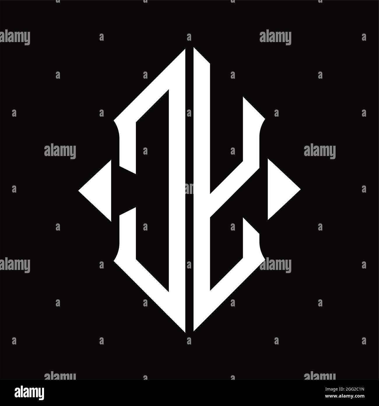 CY Logo monogram with shield shape isolated black background design ...