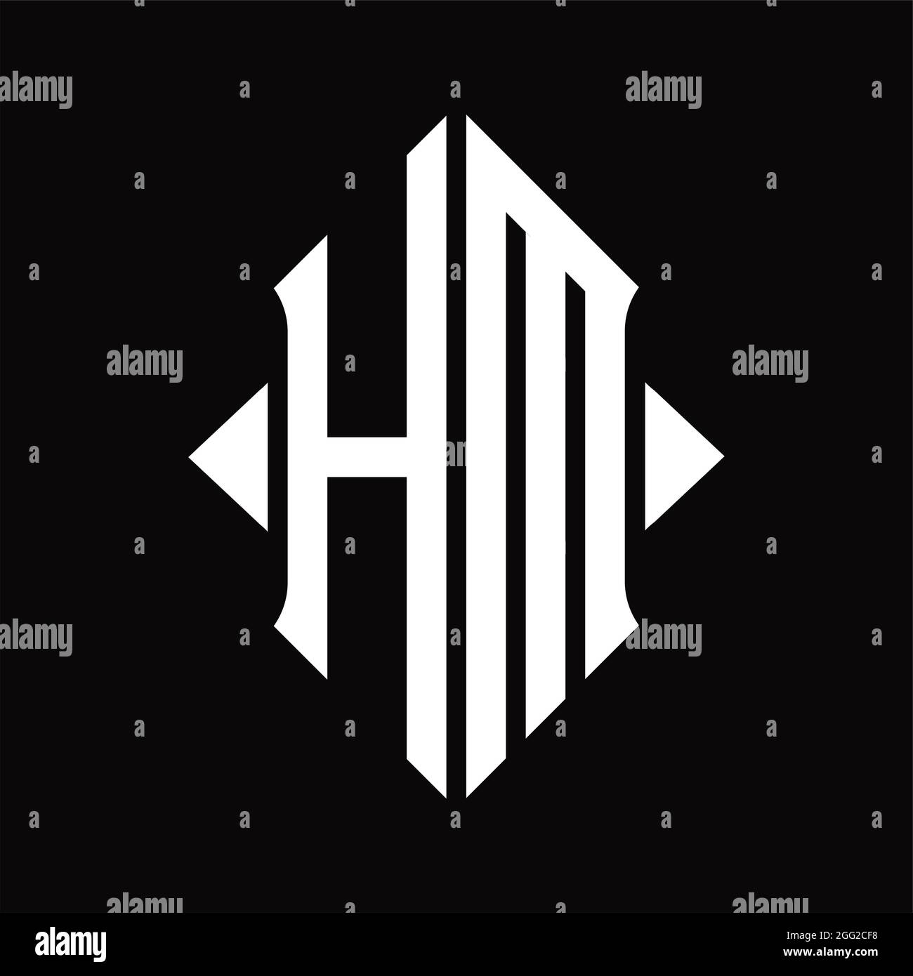 Hm design Stock Vector Images - Alamy