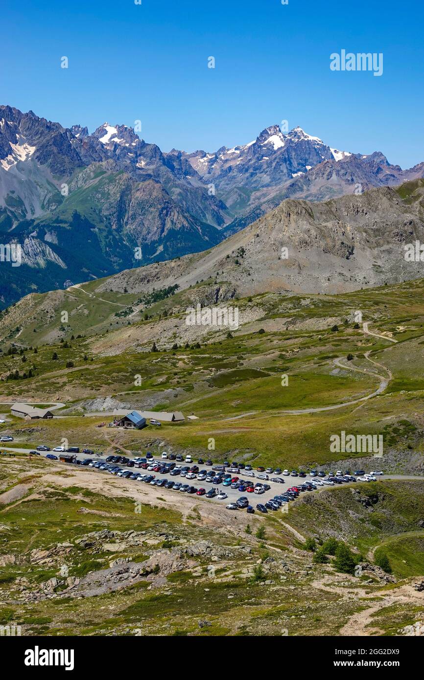 Col du Granon, France, French Alps, Alpine, pass, col Stock Photo - Alamy