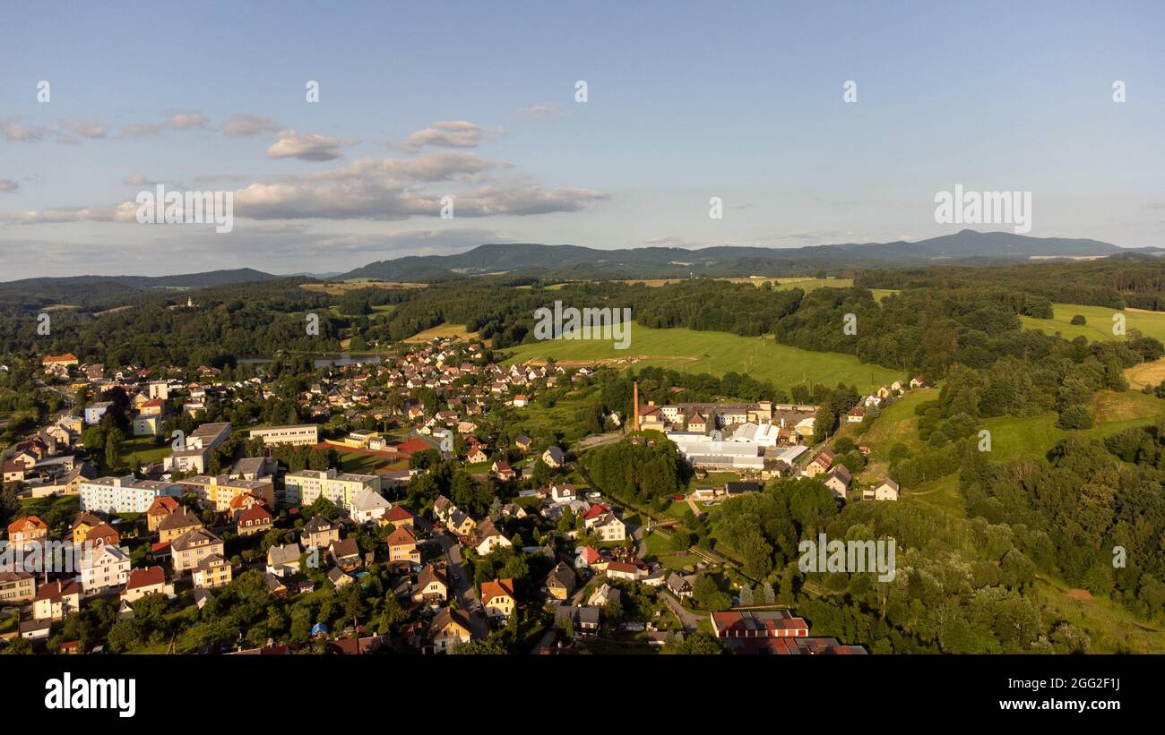 Jablonne v Podjestedi Basilica Stock Photo - Alamy