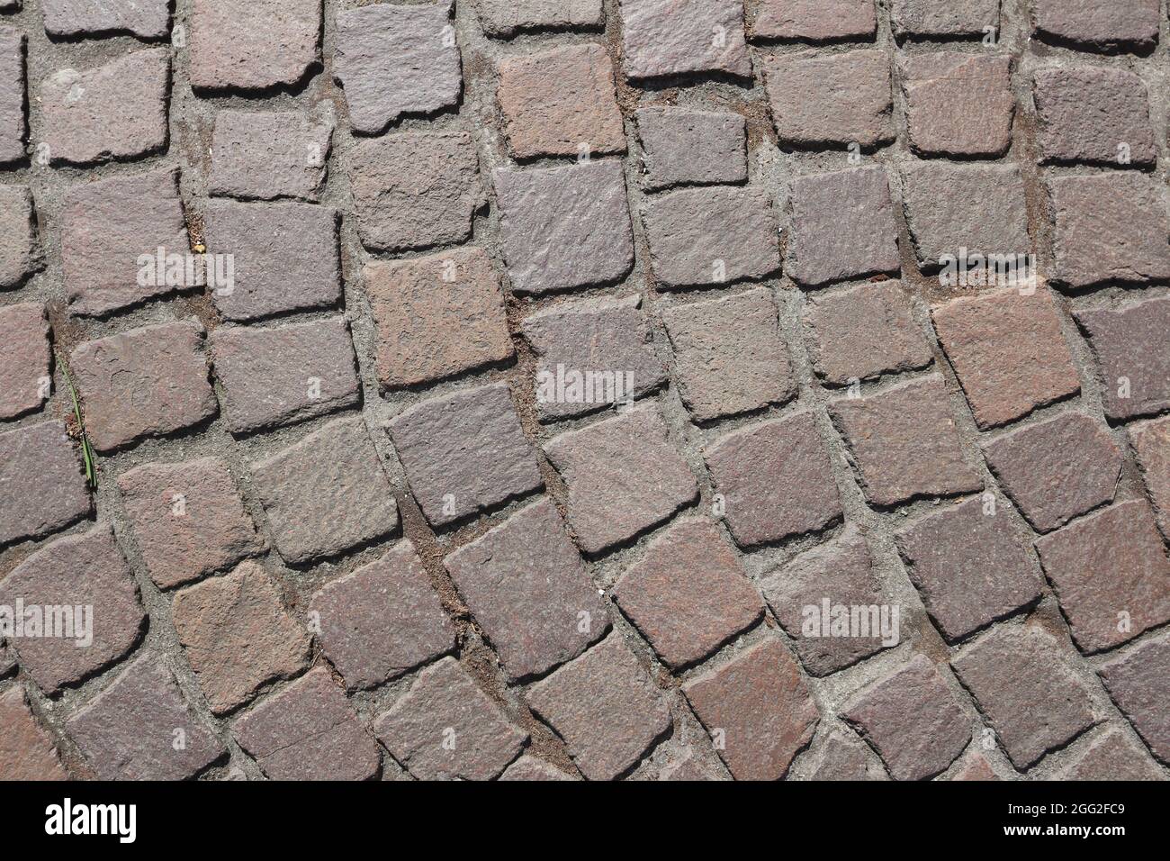 Top view of a brick ground Stock Photo - Alamy