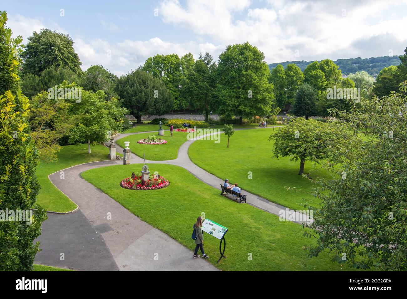 Parade gardens bath spa hi-res stock photography and images - Alamy