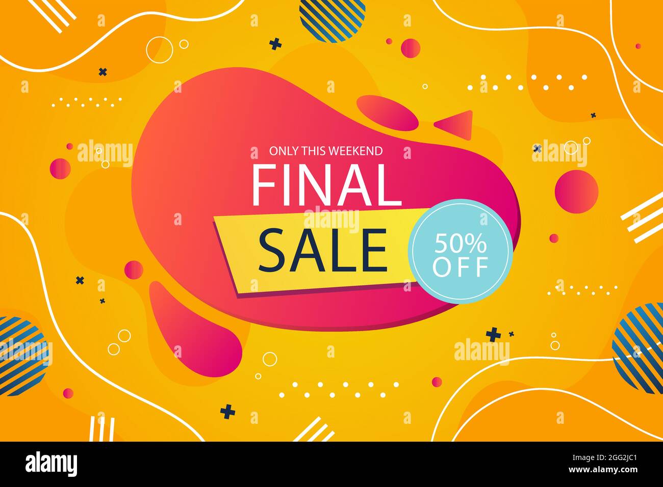 Gradient sale background design Vector illustration Stock Vector Image ...