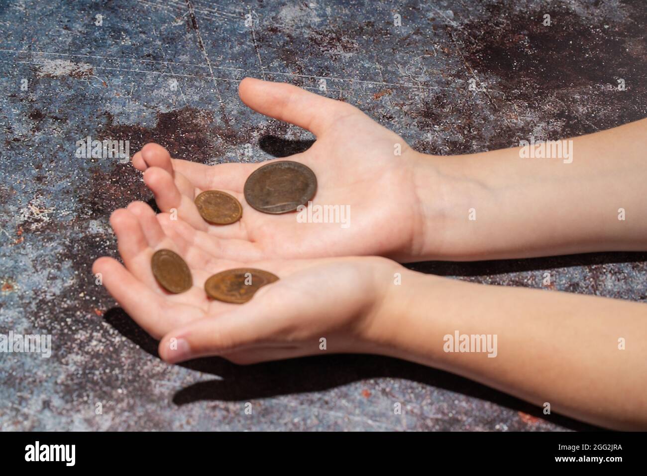 African copper coins hi-res stock photography and images - Alamy