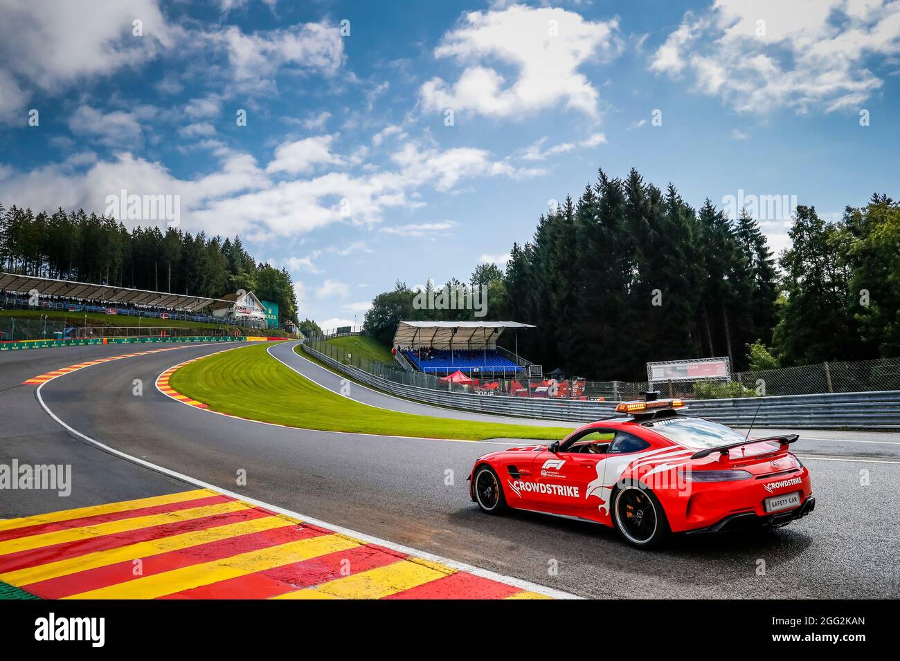 Spa-Francorchamps, Belgium. 27th Aug, 2021. F1 Safety Car, Mercedes-AMG ...