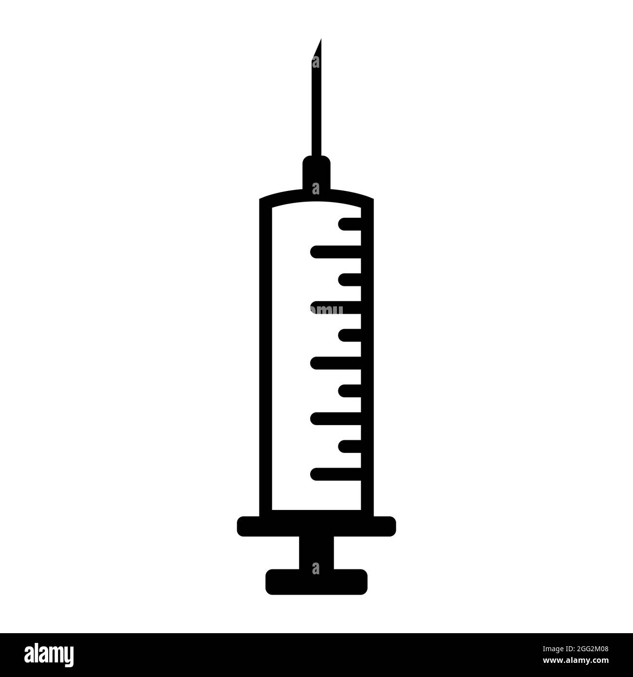 Syringe icon vector, injection sign Stock Vector Image & Art - Alamy