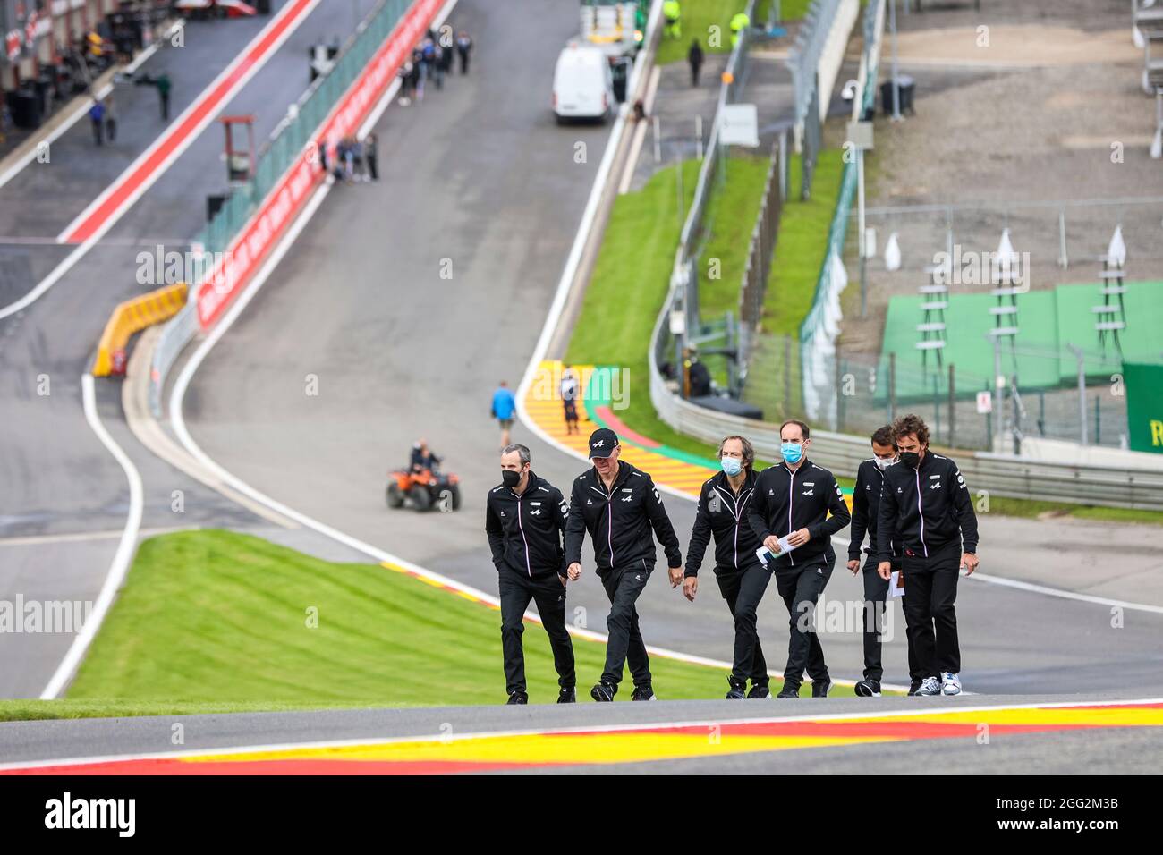 Spa-Francorchamps, Belgium. 26th Aug, 2021. # 14 Fernando Alonso (ESP ...
