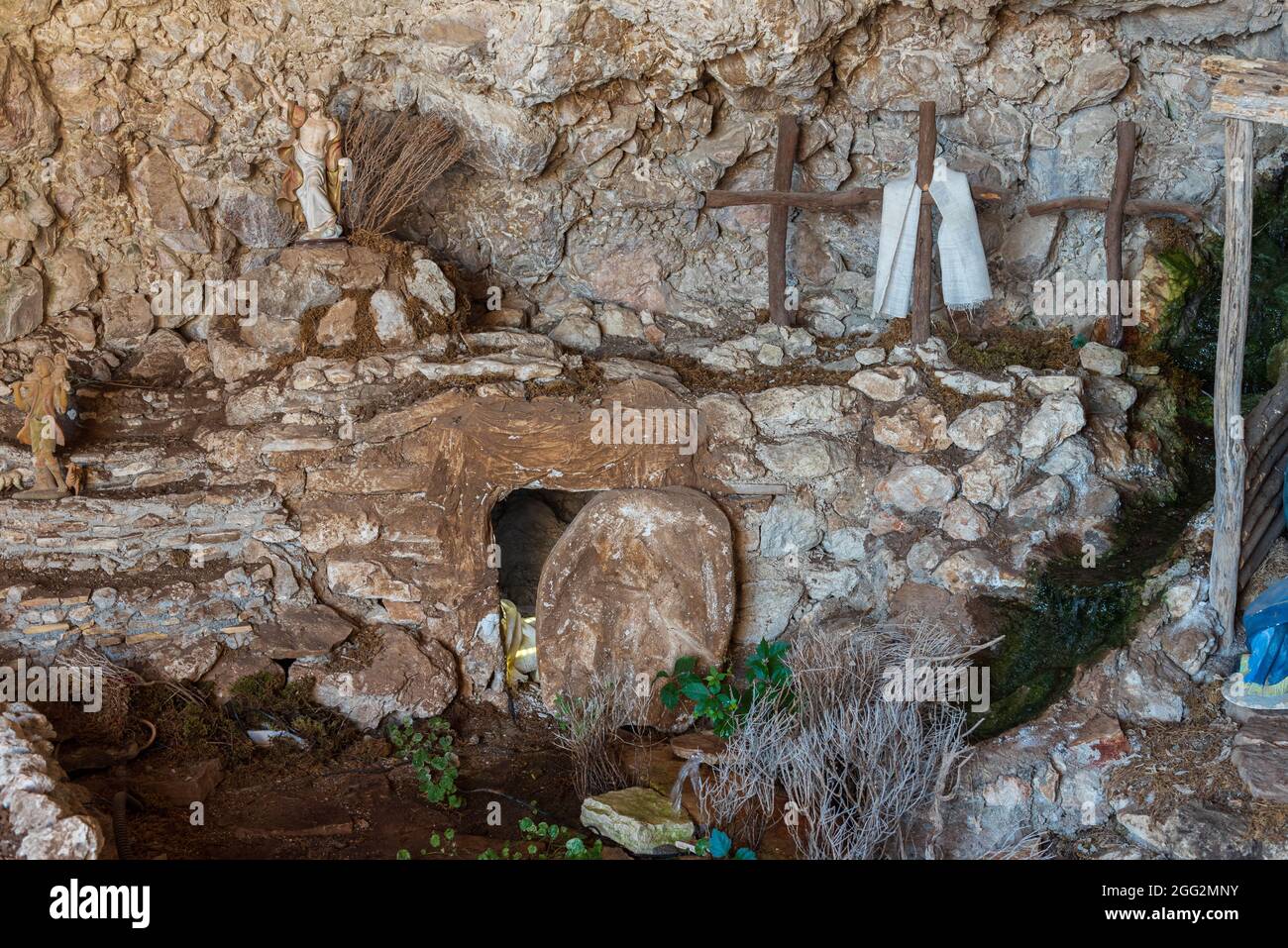 The abbey of Santa Maria di Pulsano is a monastic complex located on ...