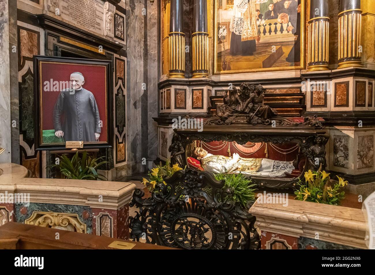 The baroque church Santuario della Consolata, Turin, Piedmont, Italy ...