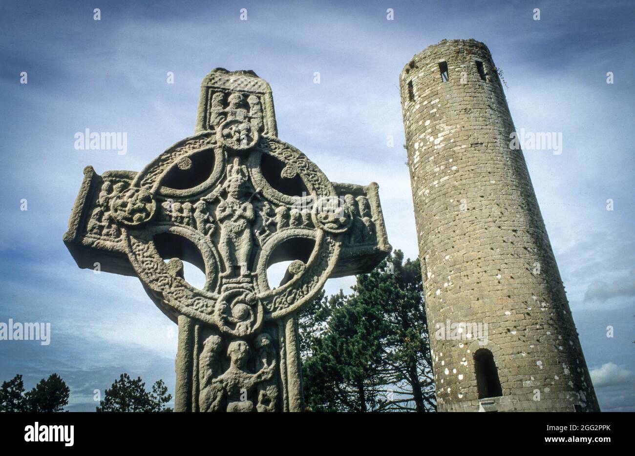 The replica of the Cross of Scriptures, one of the three famous High ...