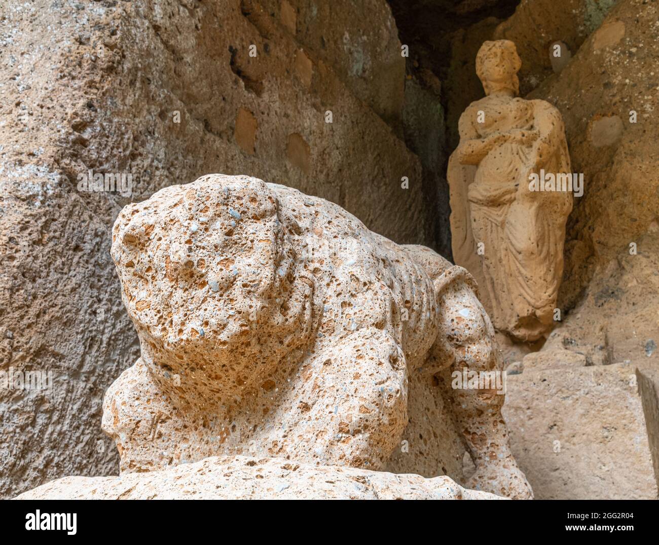 One of the most important monuments of civilization of the Etruscan, in ...