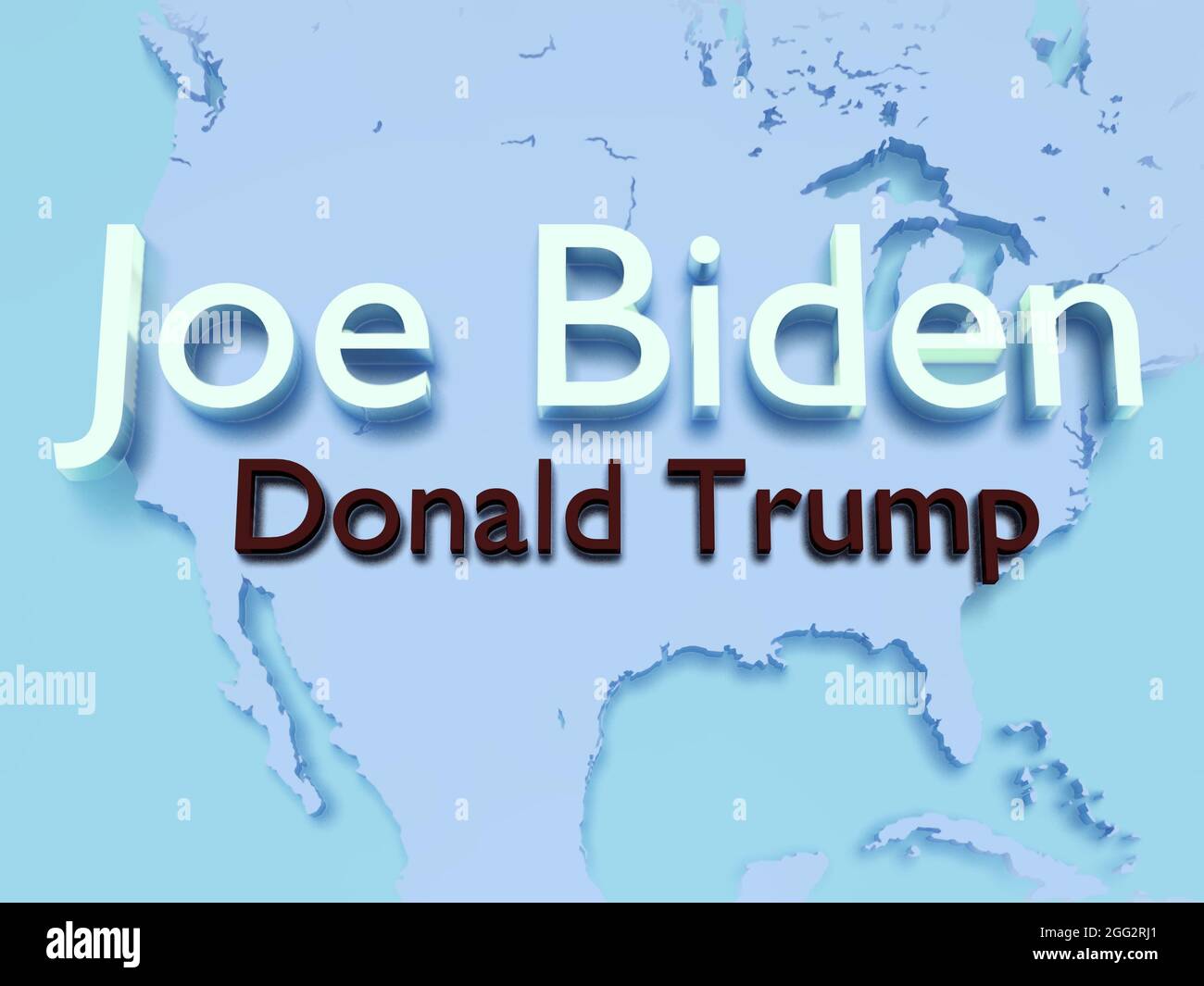 Joe biden 2020 map hi-res stock photography and images - Alamy