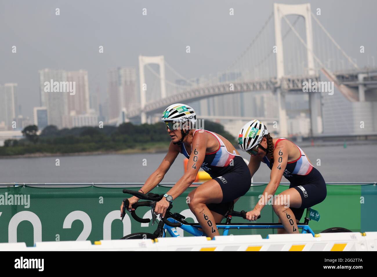Tokyo, Japan. 28th Aug, 2021. Annouck Cruzillat and Athlete Competition ...