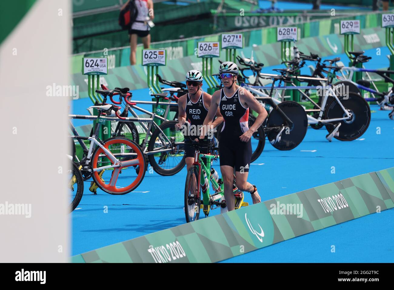 Tokyo, Japan. 28th Aug, 2021. Melissa Reid and Athlete Competition ...