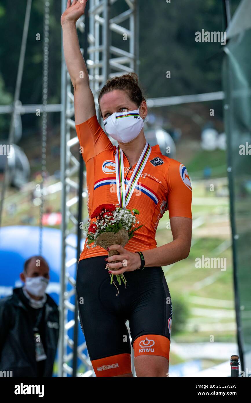 Anne TERPSTRA of the Netherlands, 2nd place elite women Cross Country ...