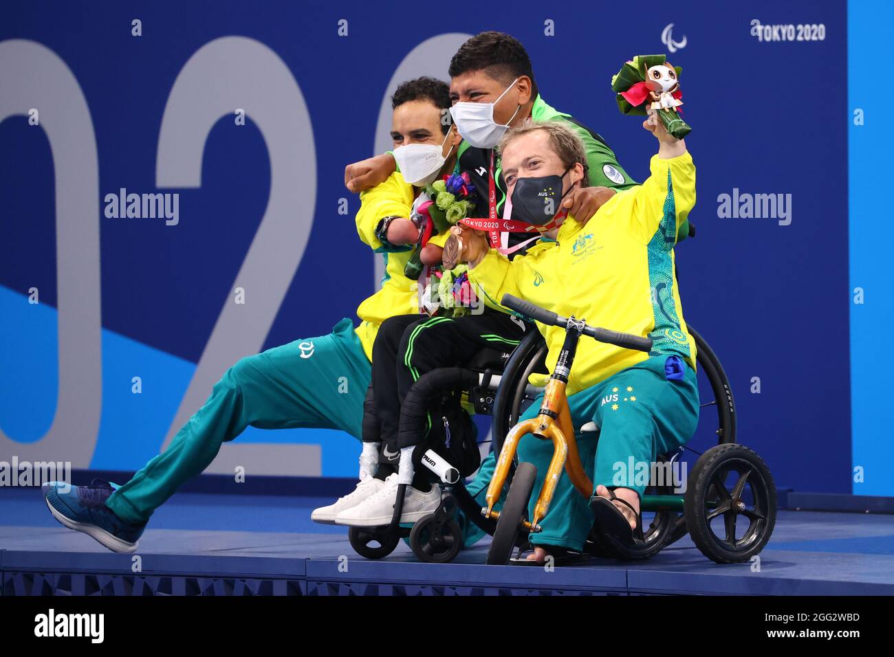 Tokyo, Japan. 28th Aug, 2021. (L-R) Ahmed Kelly (AUS), Jesus Hernandez ...