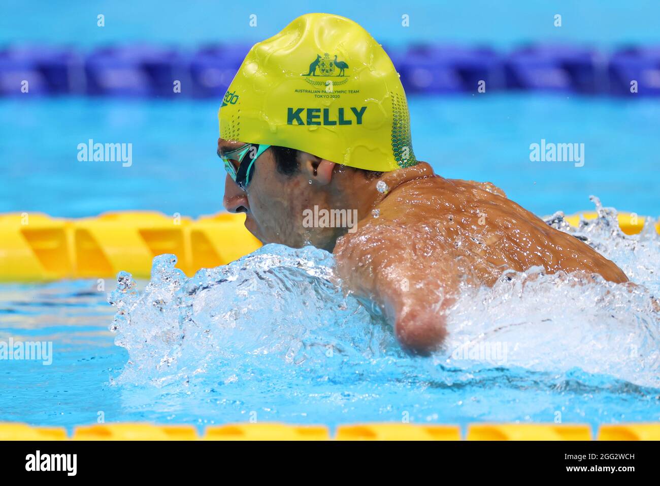 Tokyo, Japan. 28th Aug, 2021. Ahmed Kelly (AUS) Swimming : Men's 200m ...