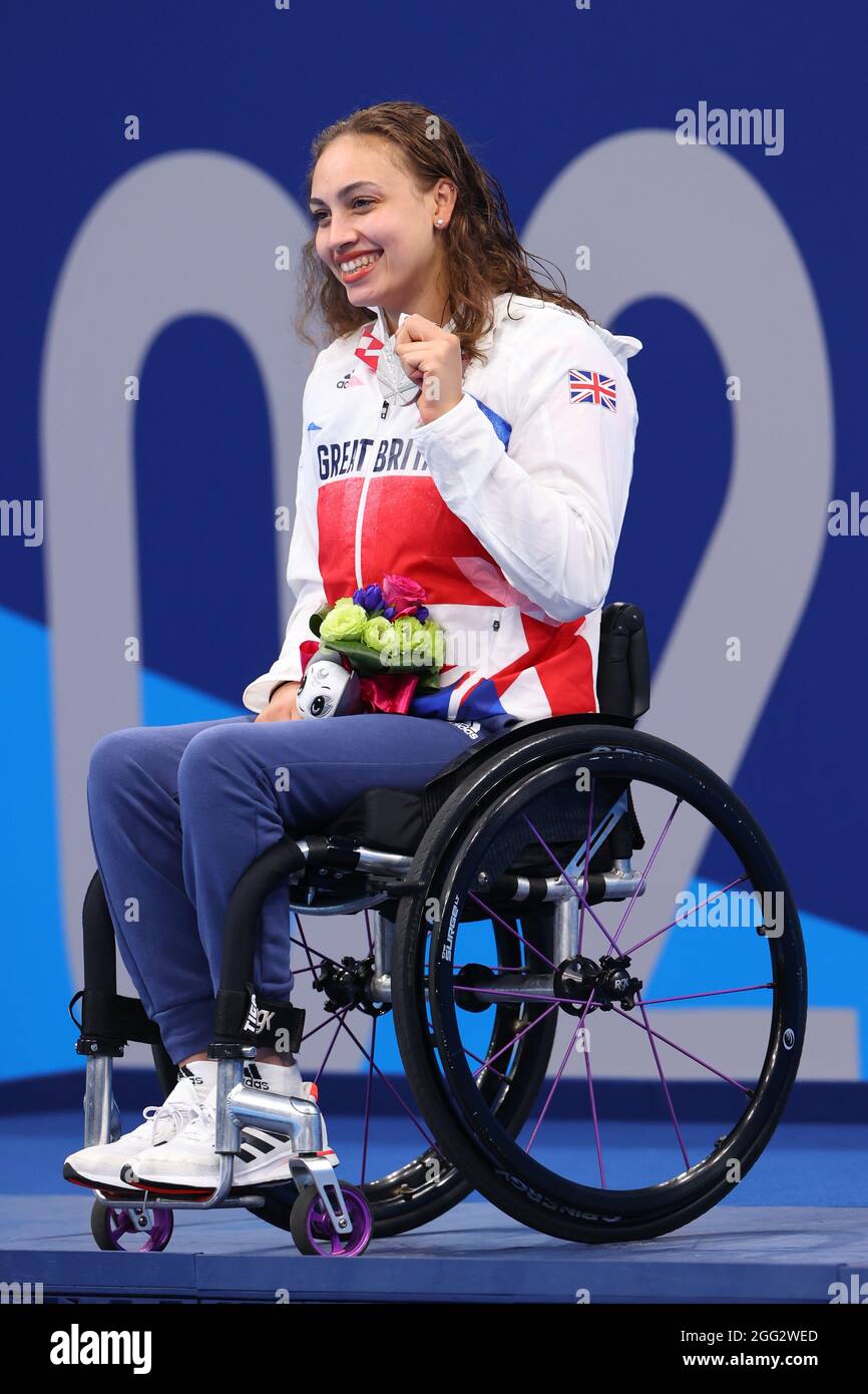 Tokyo, Japan. 28th Aug, 2021. Grace Harvey (GBR) Swimming : Women's ...