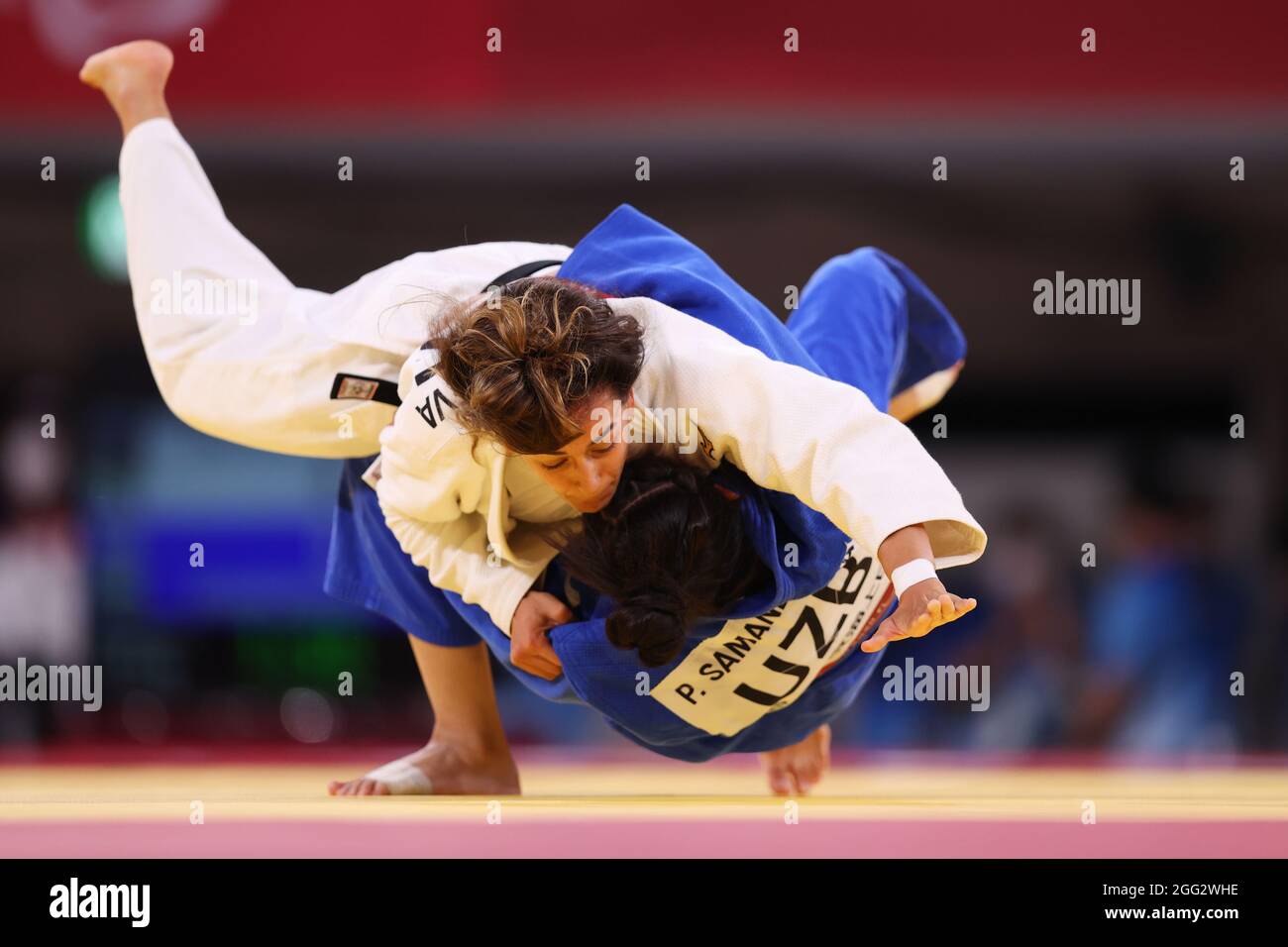 Tokyo, Japan. 28th Aug, 2021. (Top-Bottom) Sevda Valiyeva (AZE ...