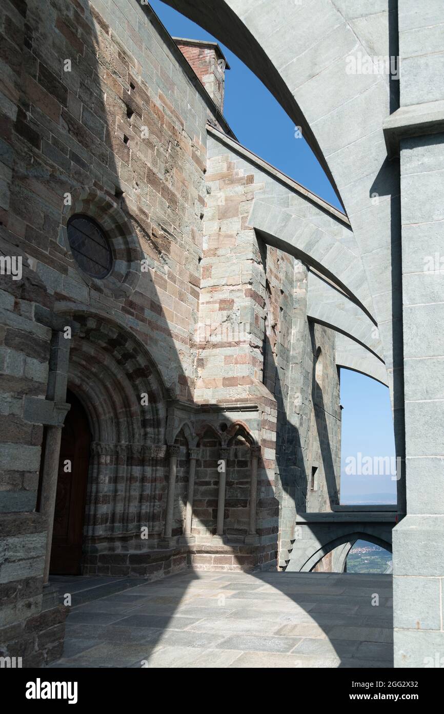 Sacra di San Michele (Saint Michael's Abbey Stock Photo - Alamy