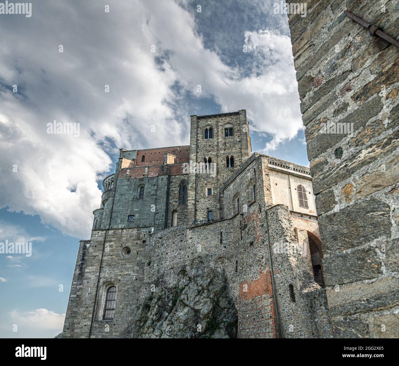 Sacra di San Michele (Saint Michael's Abbey Stock Photo - Alamy