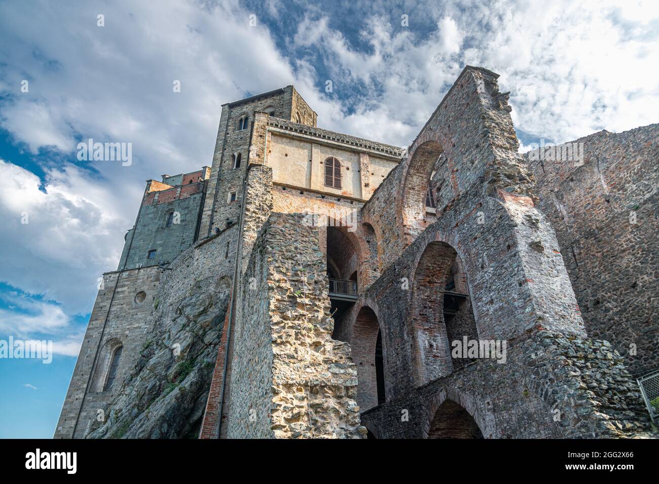 Sacra di San Michele (Saint Michael's Abbey Stock Photo - Alamy