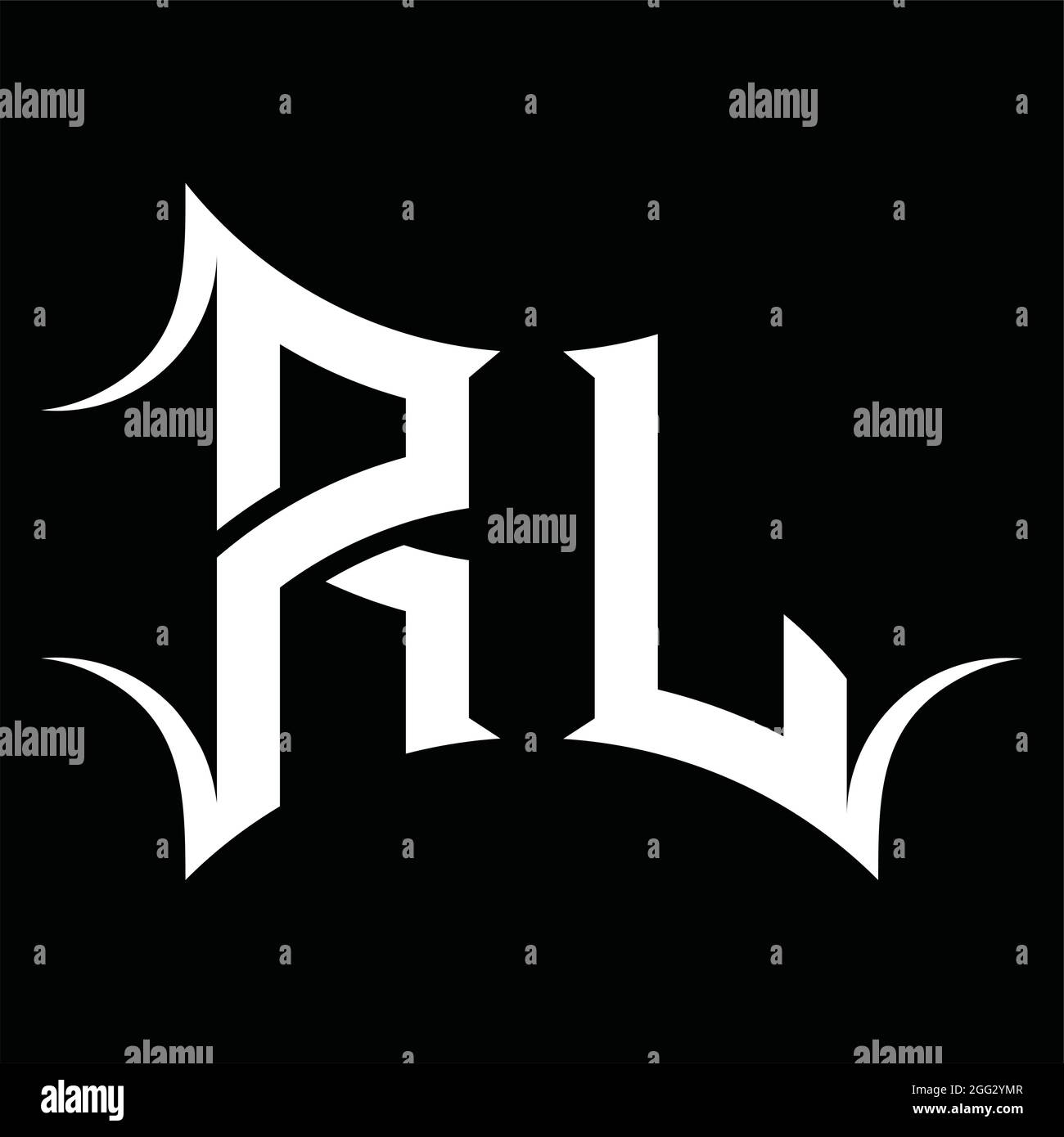 Rl logos Stock Vector Images - Alamy