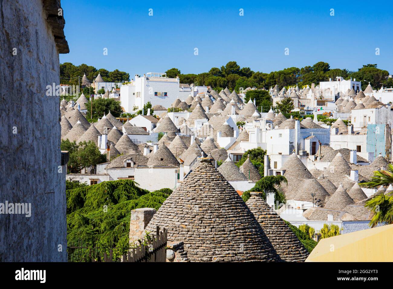 Alberobello city of Italy Stock Photo - Alamy