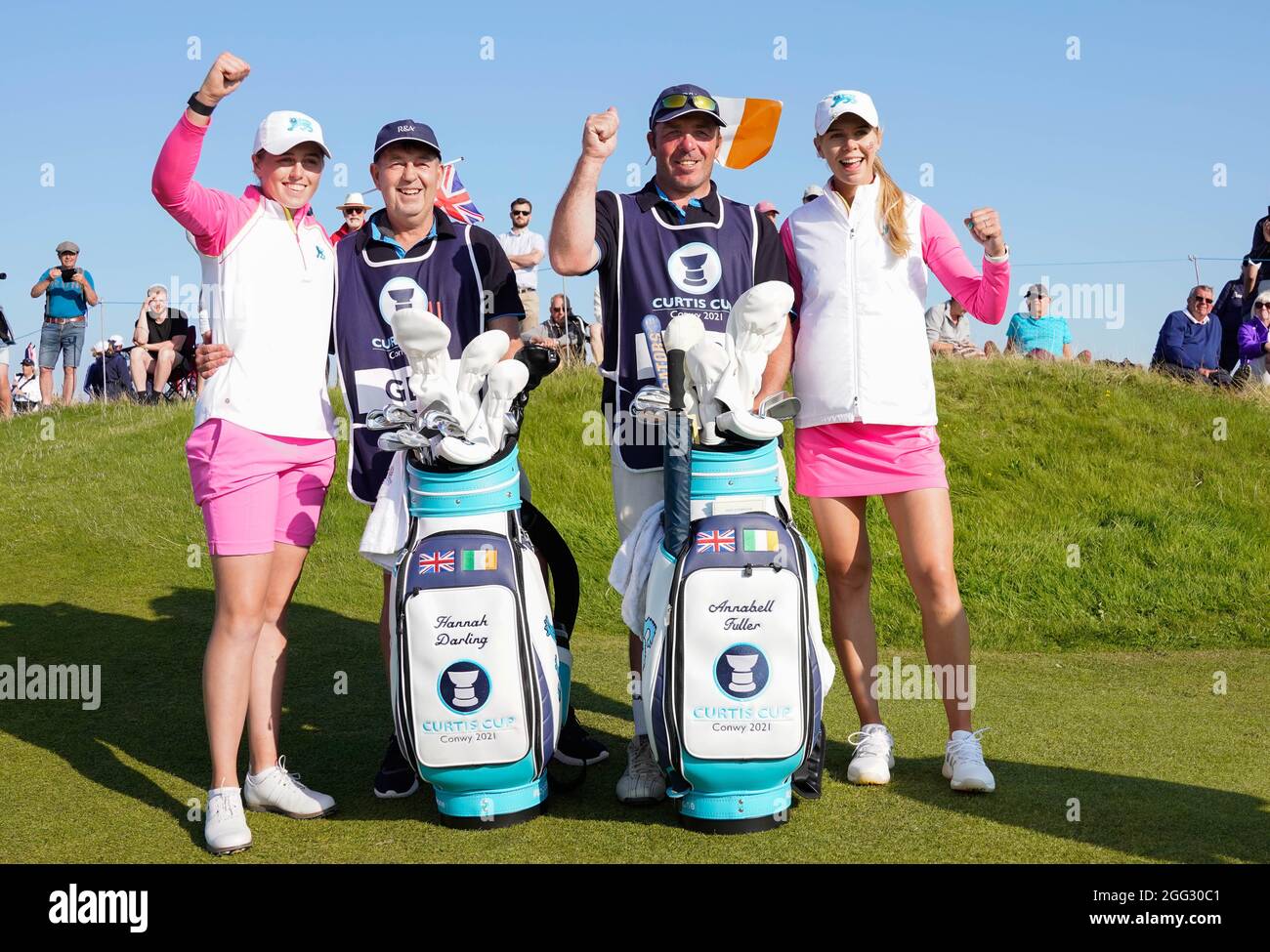 Team GB&I's Hannah Darling and Team GB&I's Annabell Fuller celebrate ...