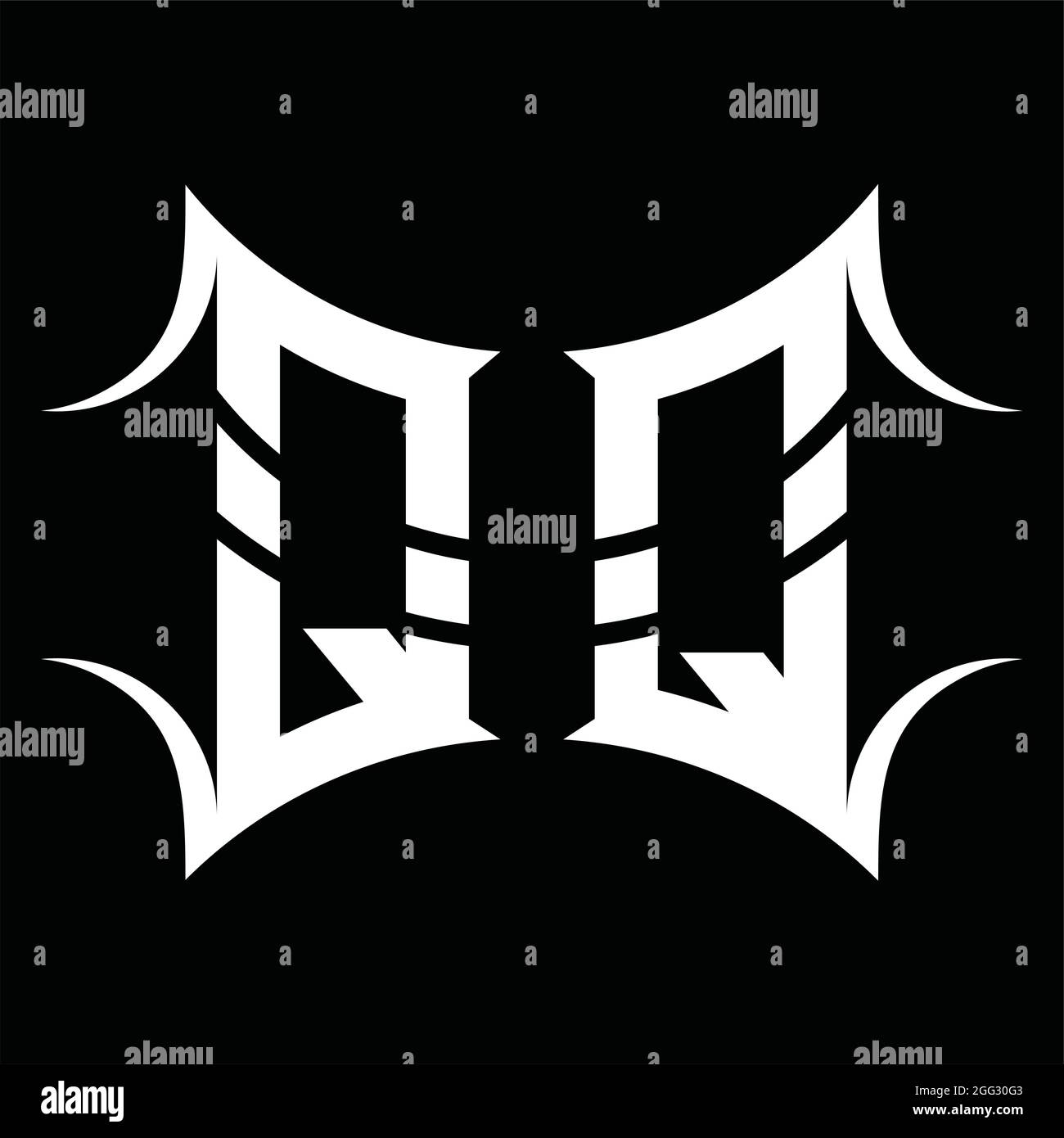 Qq logo Stock Vector Images - Alamy