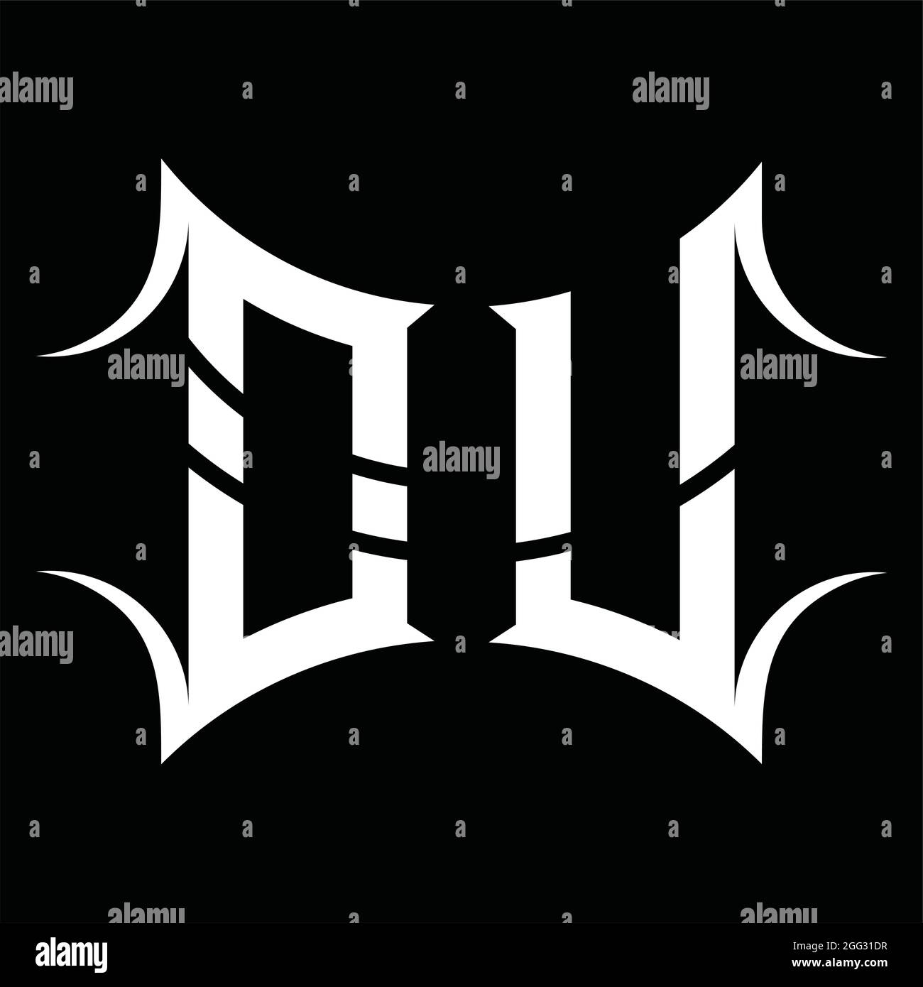 Ou logo Stock Vector Images - Alamy