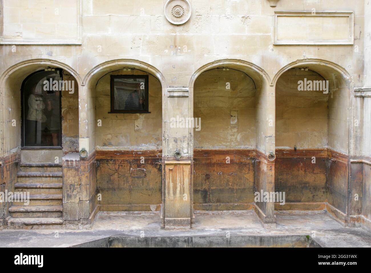 B, UNITED KINGDOM - Aug 08, 2012: A close-up shot of the Sacred Spring ...
