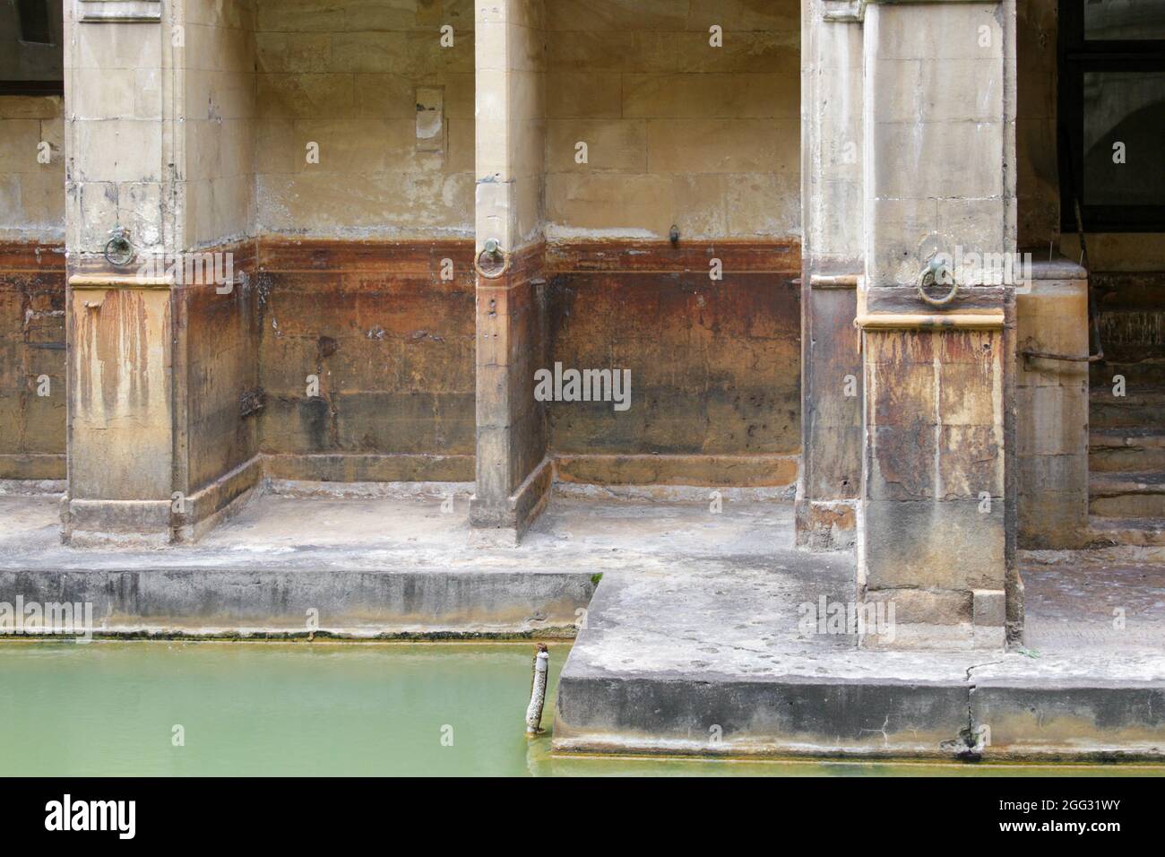 B, UNITED KINGDOM - Aug 08, 2012: The Sacred Pool of Sulis at the ...