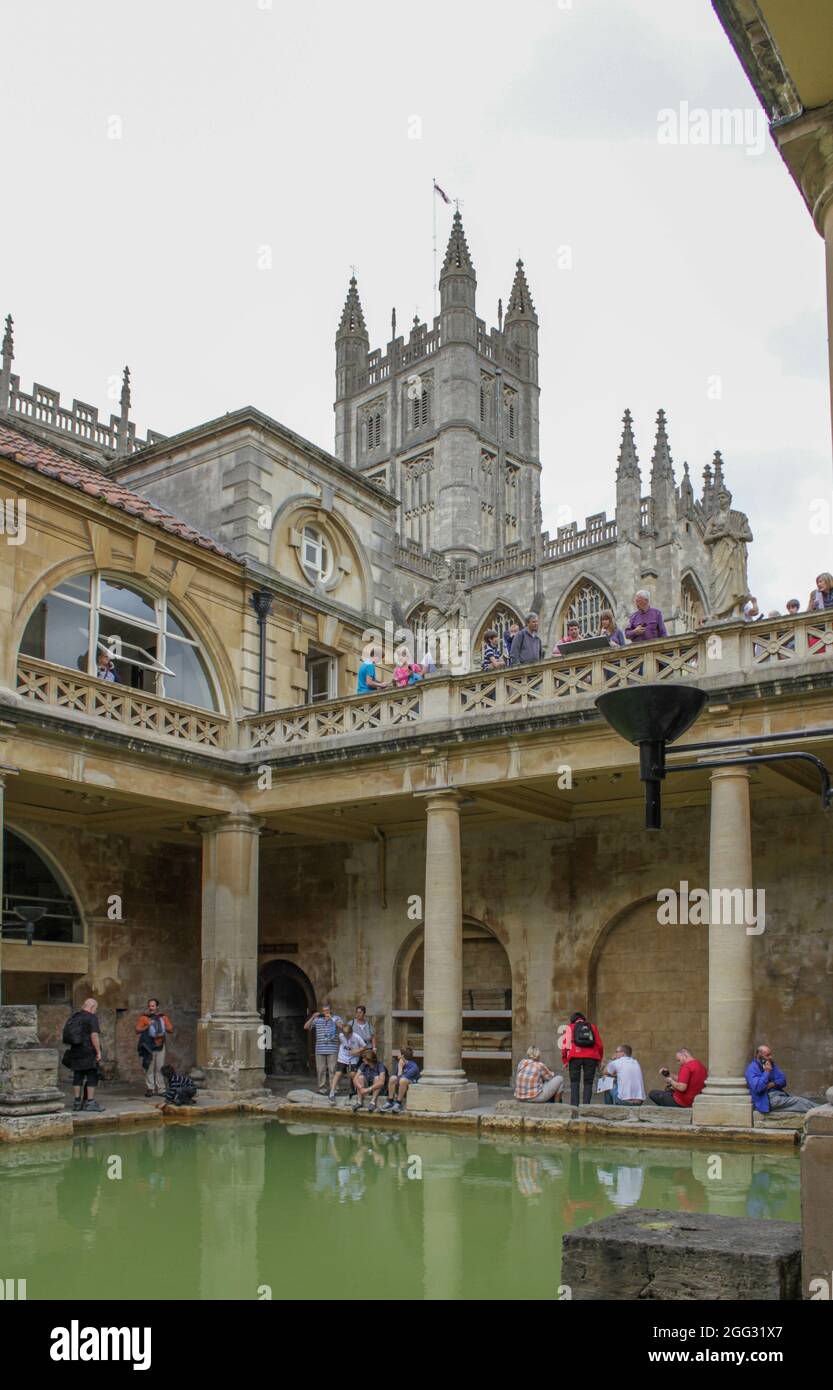 Roman baths bath 2012 hi-res stock photography and images - Alamy