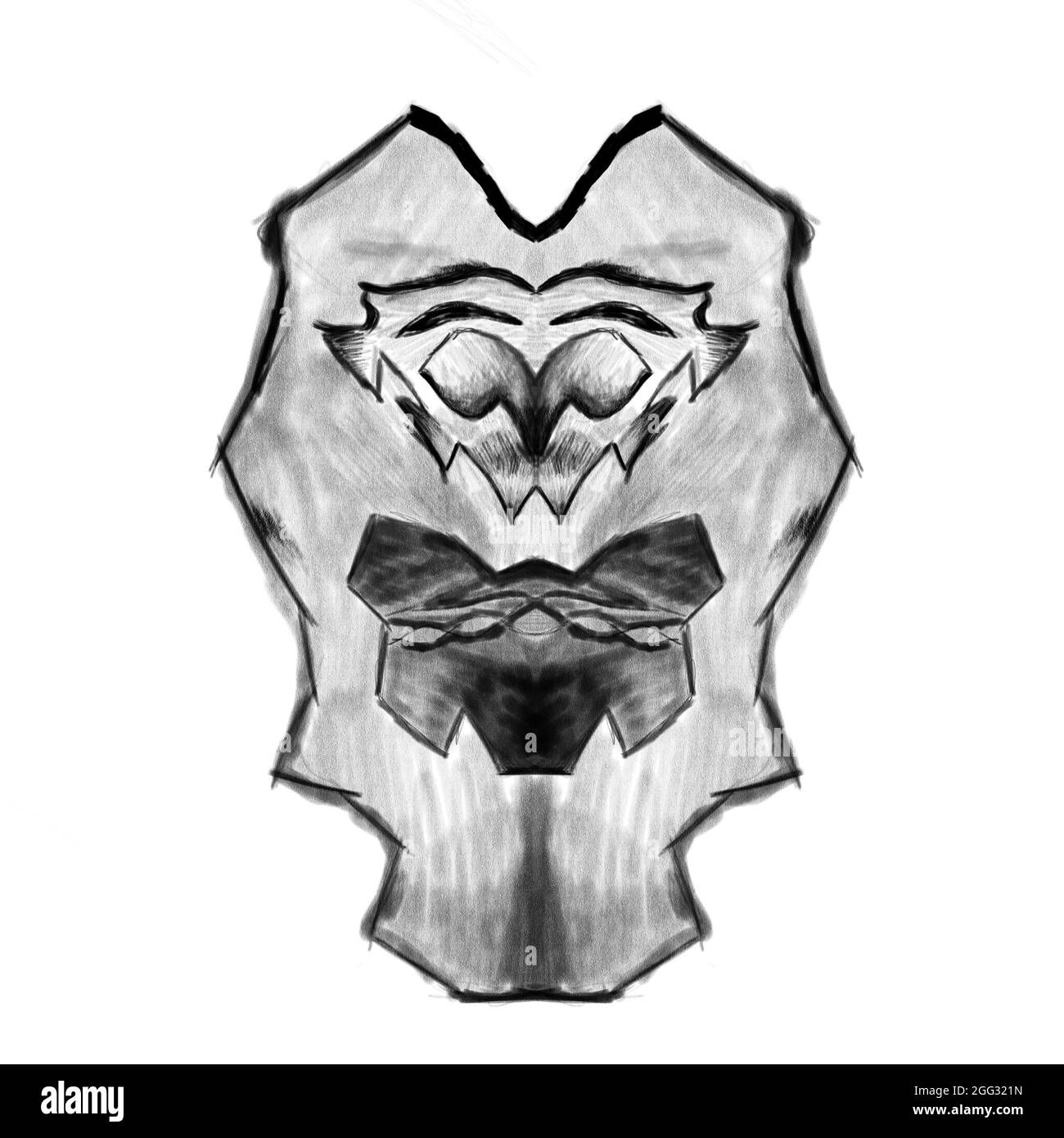 Drawing theatre mask comedy icon Cut Out Stock Images & Pictures - Alamy