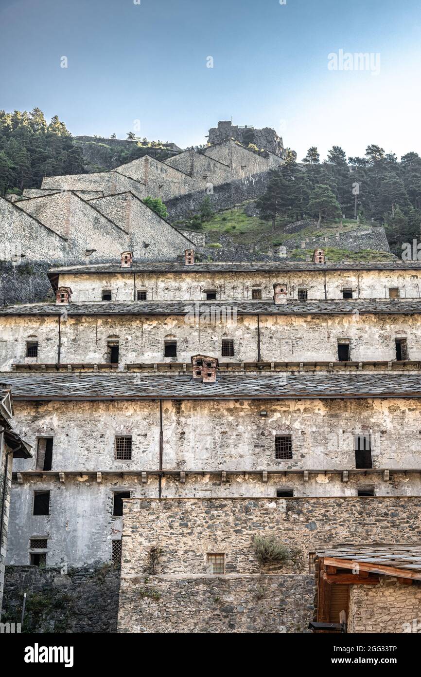 Fenestrelle Fort in Piedmont, Italy Stock Photo - Alamy