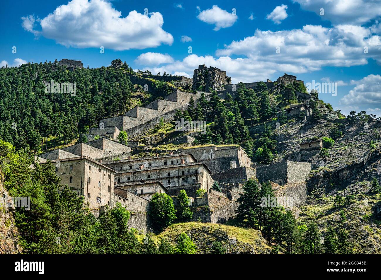 Fenestrelle Fort in Piedmont, Italy Stock Photo - Alamy
