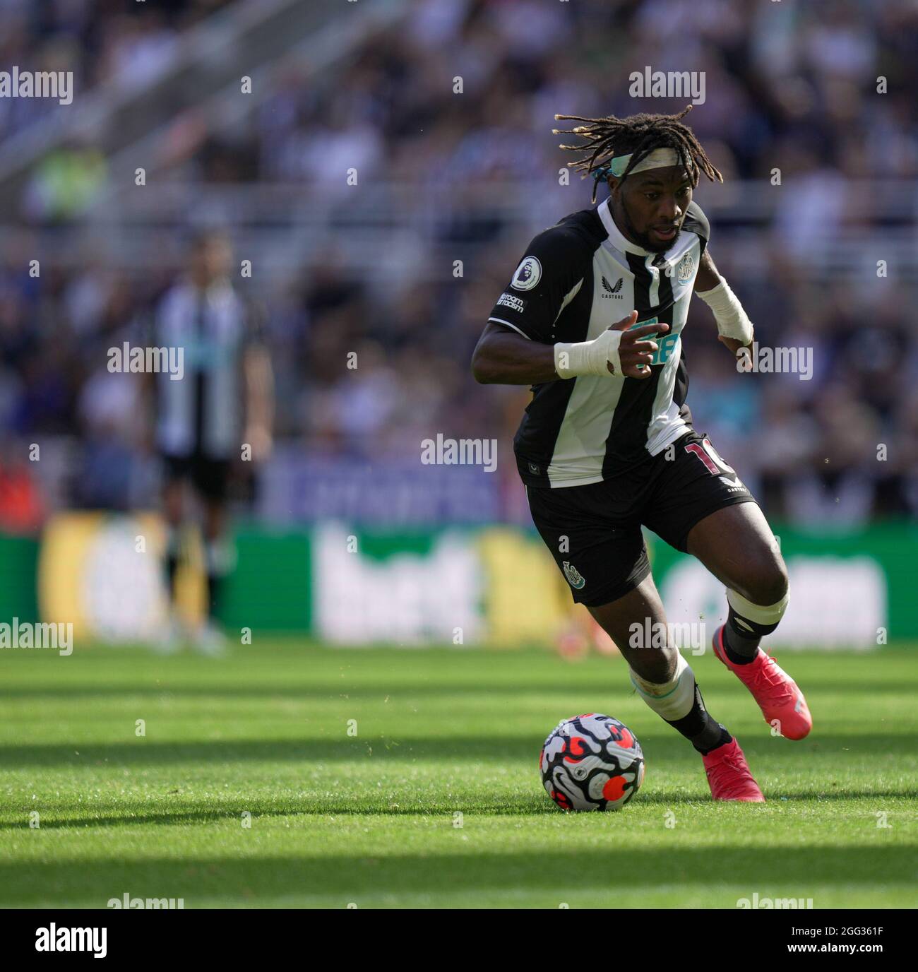 28th August 2021; St James Park, Newcastle upon Tyne, England; EPL Premier League football ...