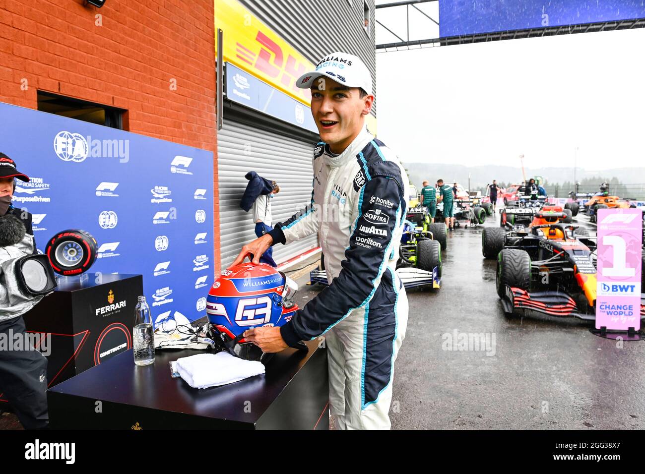 Spa-Francorchamps, Belgium. 28th Aug, 2021. George Russell (GBR ...