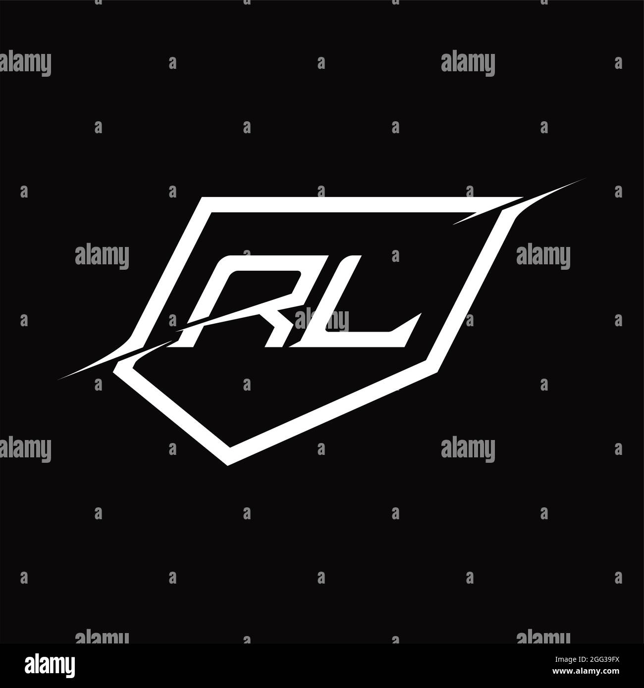 Rl Logo Stock Vector Images - Alamy