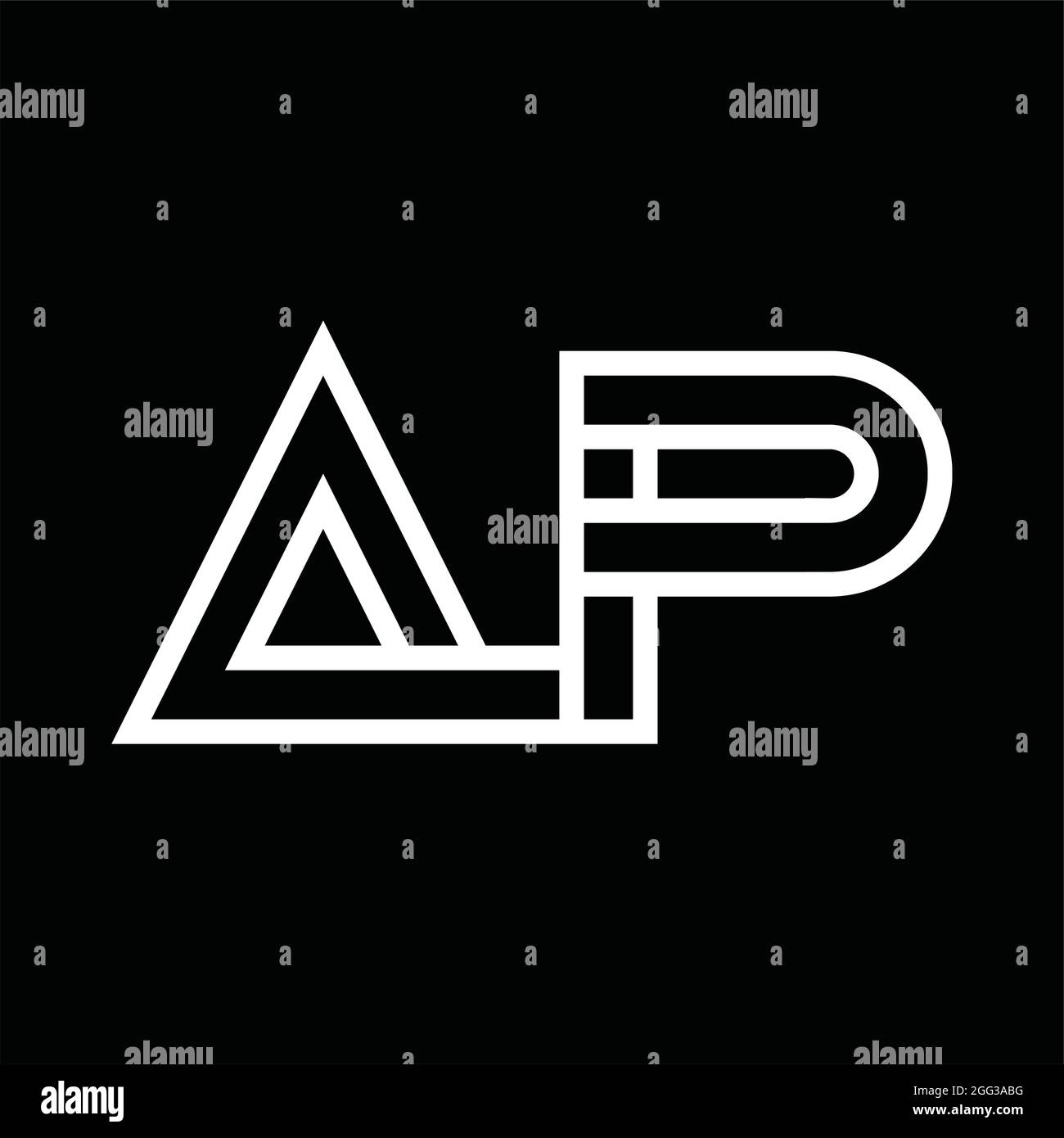 Abstract ap logo logos hi-res stock photography and images - Alamy