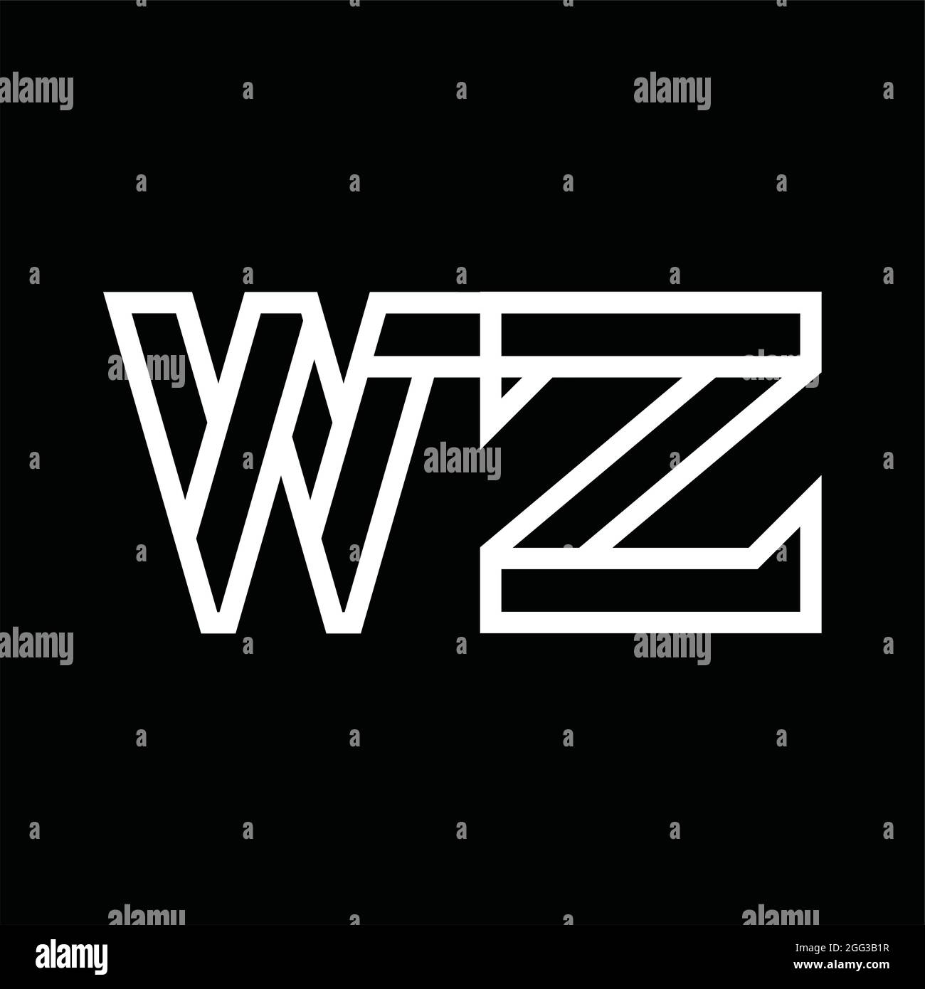 Wz logo Stock Vector Images - Alamy