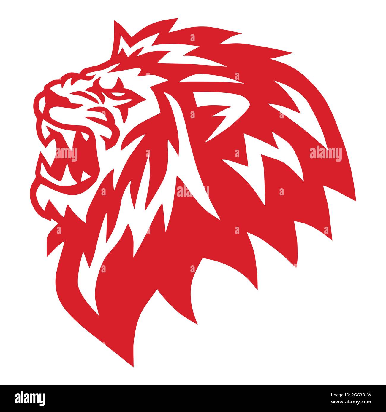 Red Lion Logo Design