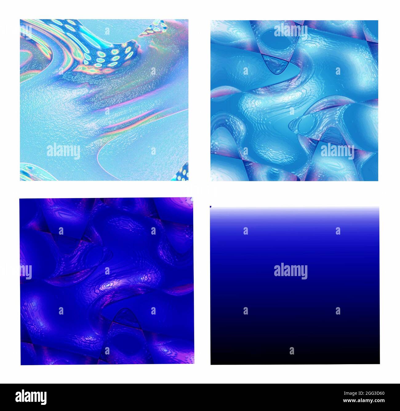 set of four blue backgrounds Stock Photo - Alamy