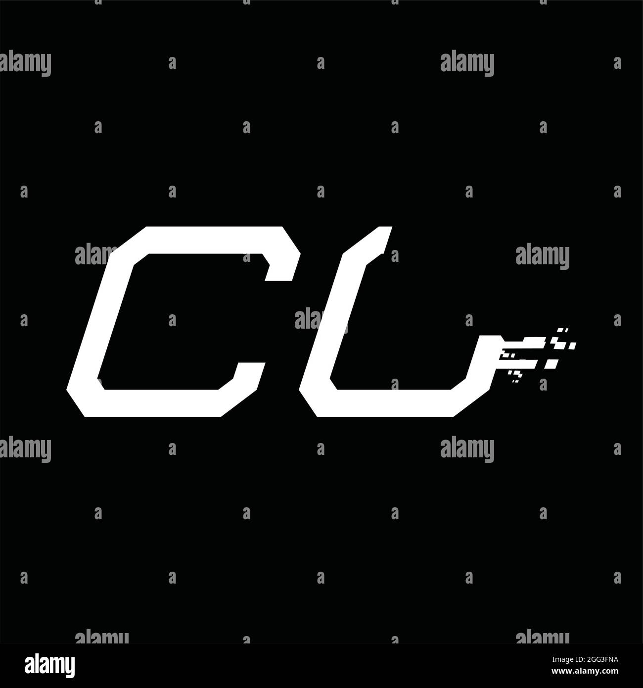Cl signature Stock Vector Images - Alamy